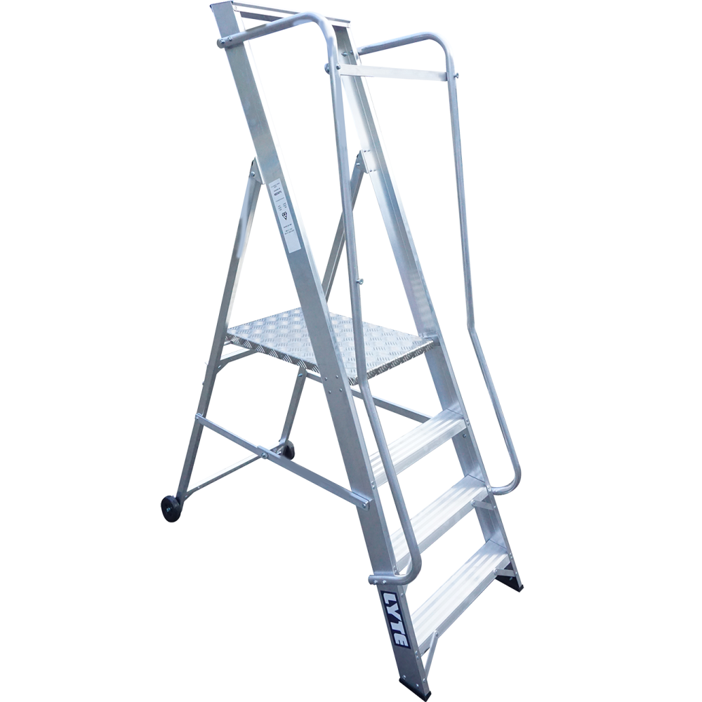 WIDE PLATFORM STEPS - West Yorkshire Ladders