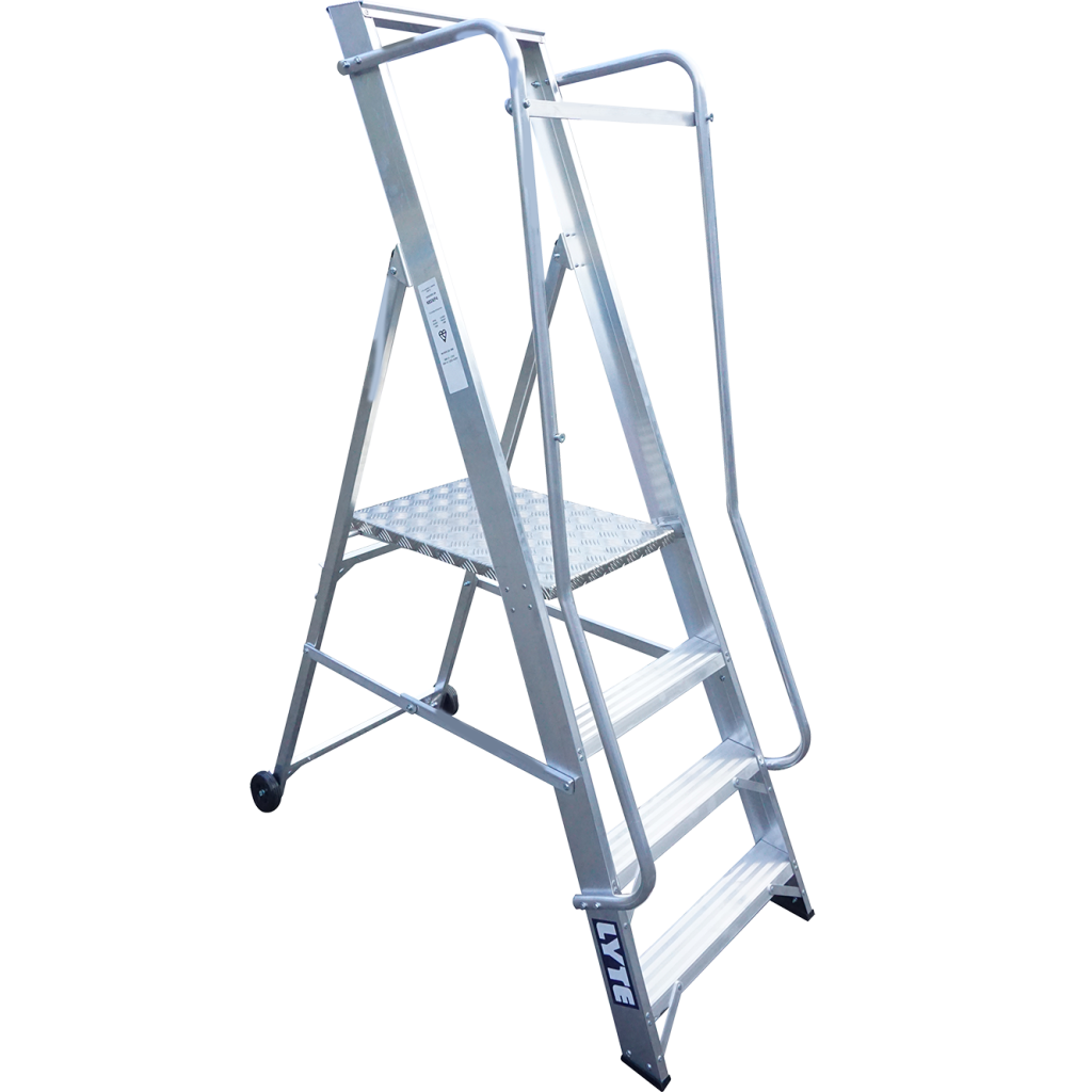 WIDE PLATFORM STEPS - West Yorkshire Ladders